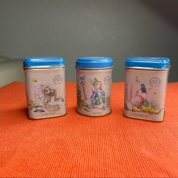 Holiday | Beatrix Potter Peter Rabbit Mini Tea Tins Easter Spring ...